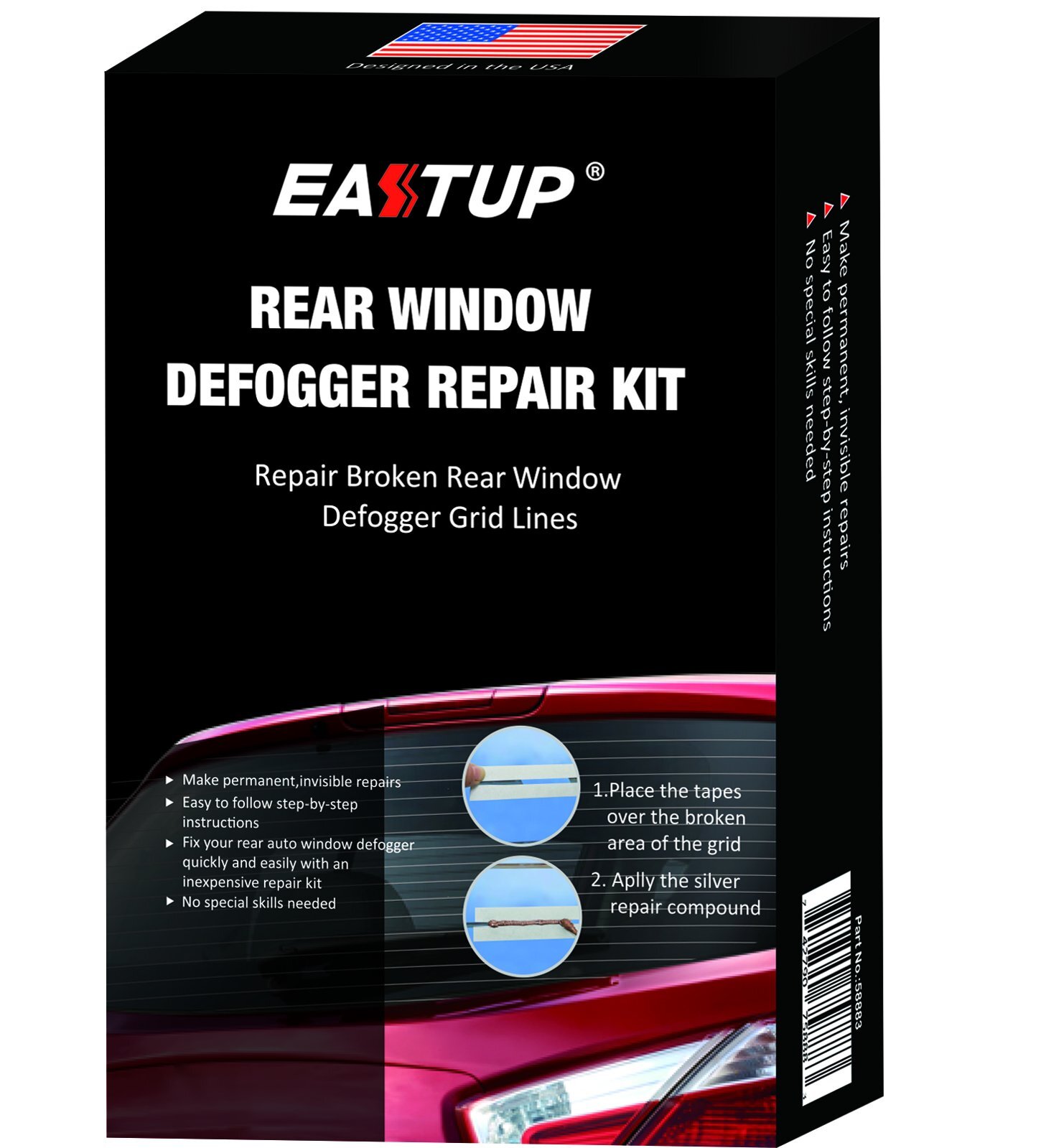 Rear Window Defogger Defroster Grid Line Repair Kit | eBay