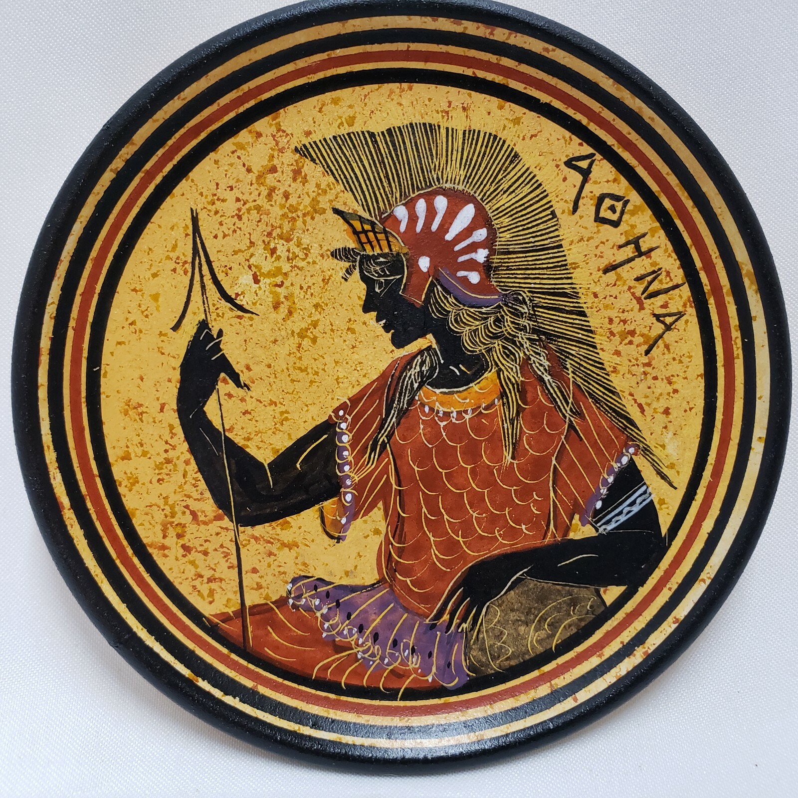 Athena Greek Painting