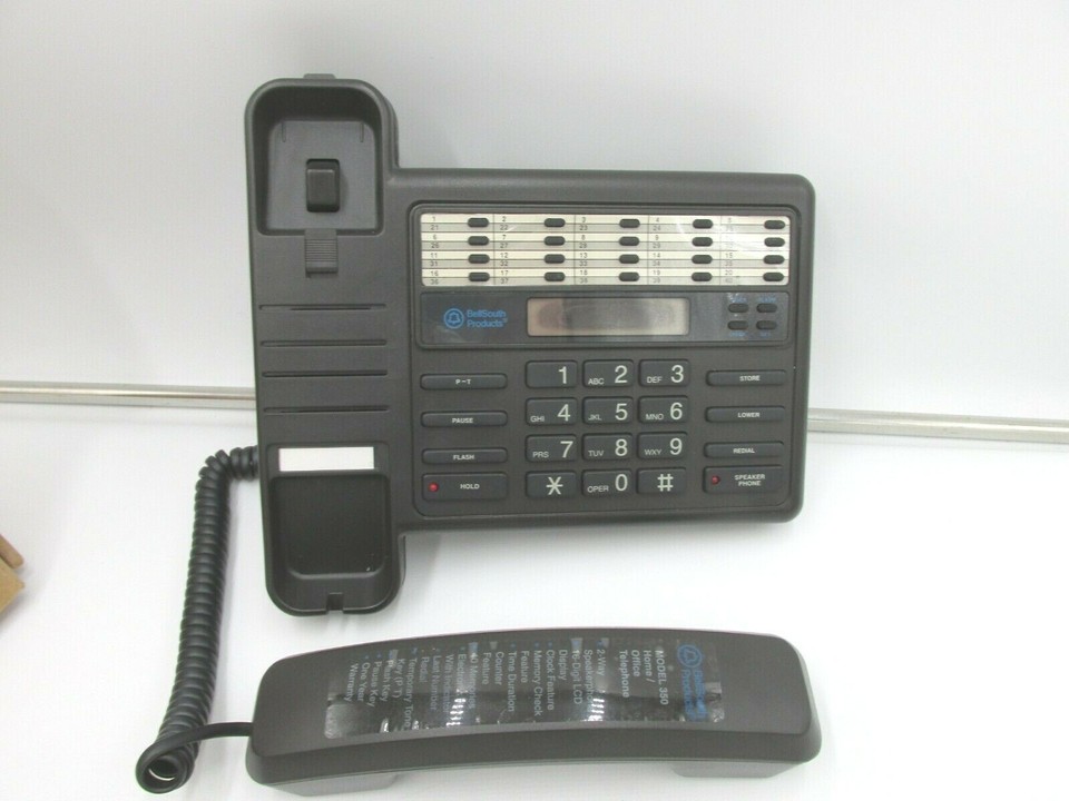 Vintage BellSouth Products Speaker Telephone Model 350 READ | eBay