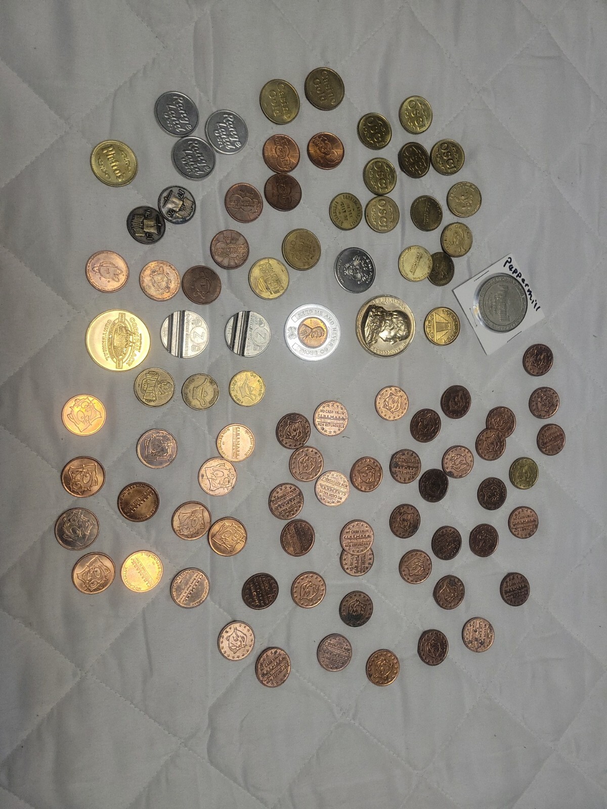 Token Lot of 80+ Vintage Tokens Medallion | eBay