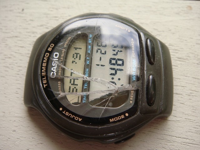 RARE Vintage 1992 Casio Db-56w Digital Telememo 50 Watch Made in Japan ...