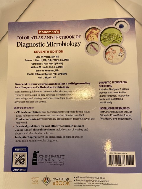 Koneman's Color Atlas and Textbook of Diagnostic Microbiology Packaged ...