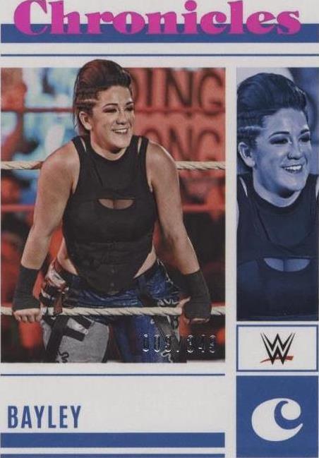 2023 Panini Chronicles WWE - Bayley #75 Pink /349 for sale online | eBay