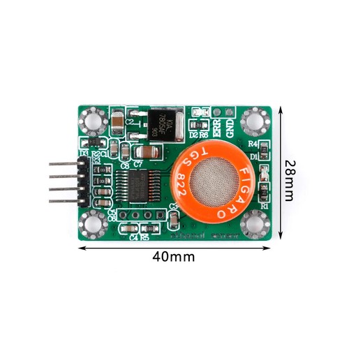 TGS822 Alcohol Detection Sensor Module for Ethanol Gas Measurement ...