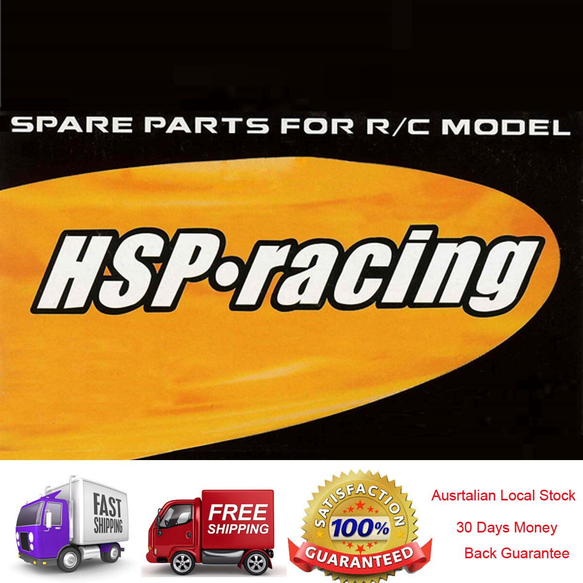 68105 HSP RC4 Gun Metal Wheel Hex w/ Pins 4P HSP 1/10 RC Spare Part ...