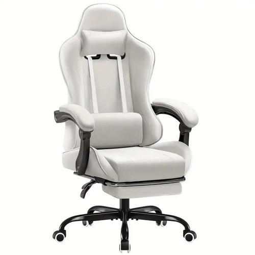 Gaming Throne - Ergonomic Computer Chair with Massage, Lumbar Support ...