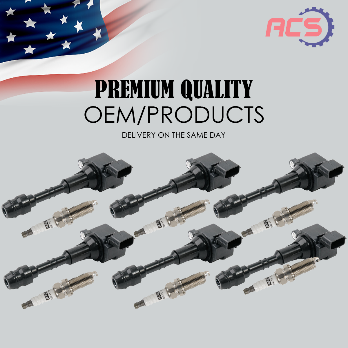 6X Ignition Coil + 6 Spark Plug OEM For Infinity Nissan Altima Maxima 3 ...
