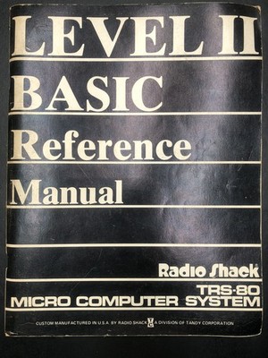 Radio Shack TRS-80 Micro Computer Reference Handbook & Level II Users Manual | eBay