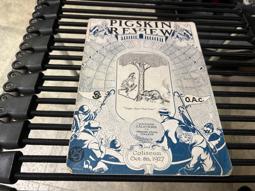 original complete 1927 USC v OREGON STATE college football GAME PROGRAM | eBay