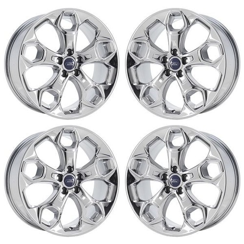 19" FORD ESCAPE PVD BRIGHT CHROME WHEELS-C RIMS FACTORY OEM 3947 ...