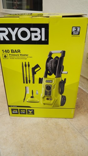 Ryobi 140 bar pressure washer RY140PWA 240v | eBay UK