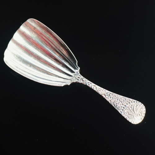 Victorian Aesthetic Sterling Silver c1880 Sugar Shell or Cracker Scoop ...