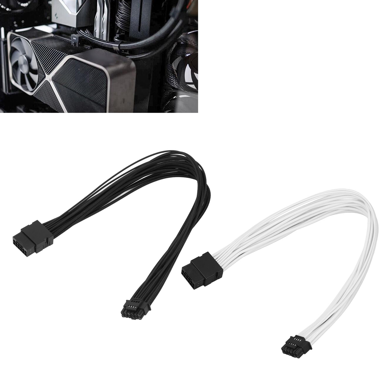 12vhpwr 16 Pin Gpu Cable 600W Pcie 5.0 12+4 Pin Male To Female Gpu ...
