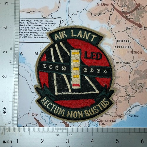 PATCH , US Navy LSO Landing Signals Officer Atlantic Air Lant Rectum ...