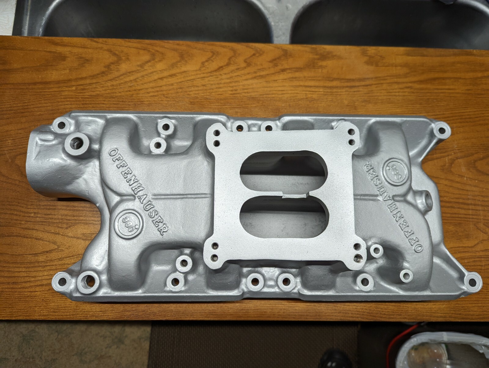 Offenhauser Offy Intake Hipo Ford Mustang HO Cougar Thunderbird F150 ...
