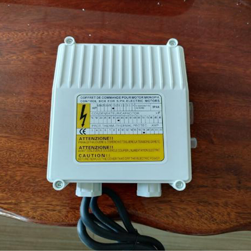 Electric Motor Control Box Start 60uf 25A 1100w 60hz For Deep Well ...
