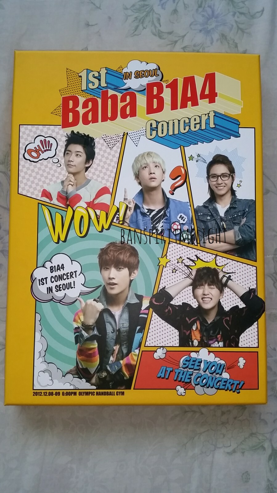 B1A4 1st Concert : Baba B1A4 In Seoul 3DVD +148p Photobook +5p Poster ...