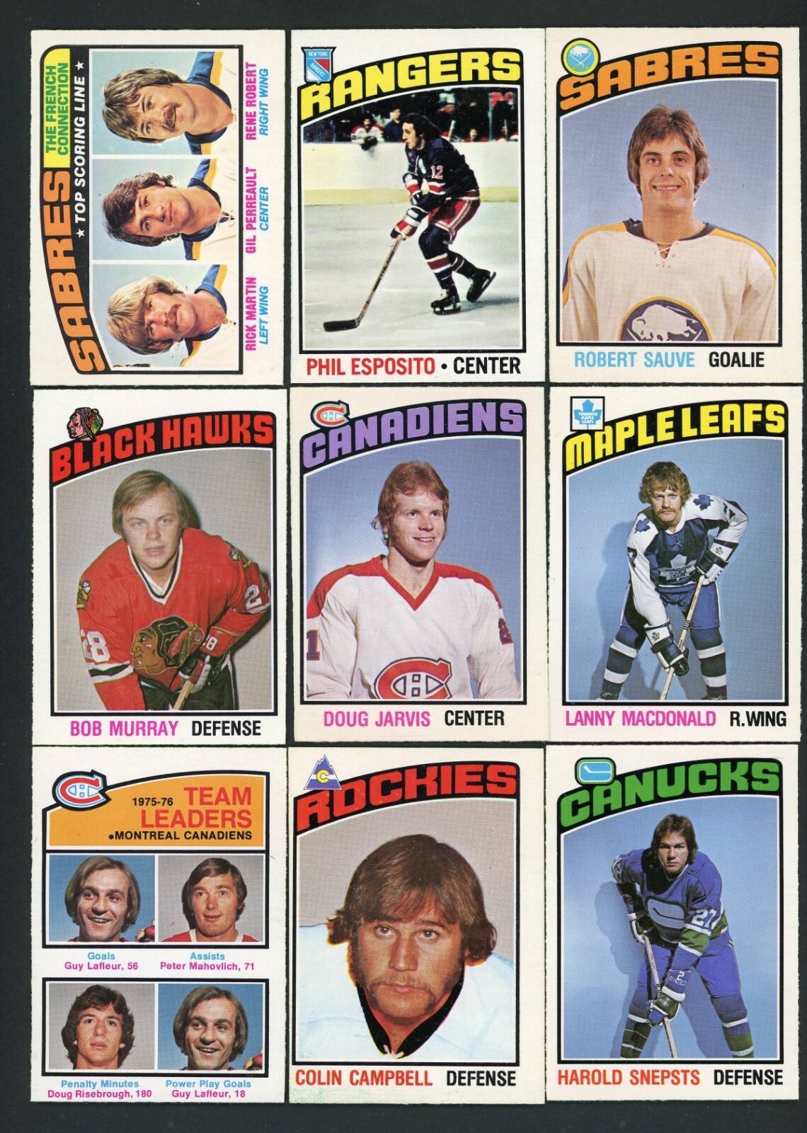 1976-77 OPC HOCKEY NR SET (395/396) TROTTIER RC ORR CLEAN CHECKLISTS ...