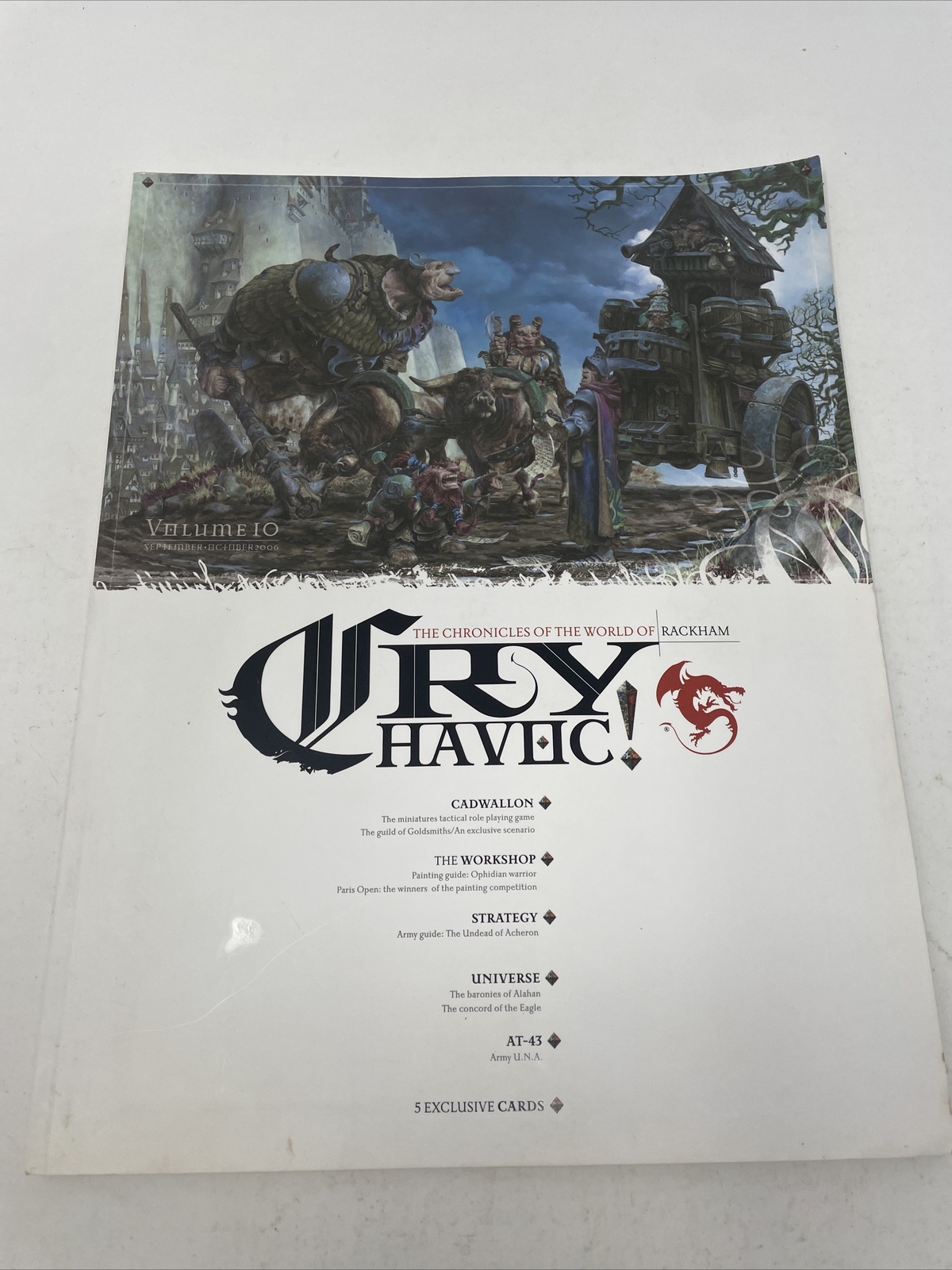 Cry Havoc! Volume 10 Chronicles of the World of Rackham Cadwallon W ...