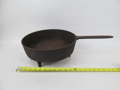Cast Iron Antique Spider 3 Foot Hearthware Campfire Cook Pot Skillet | eBay
