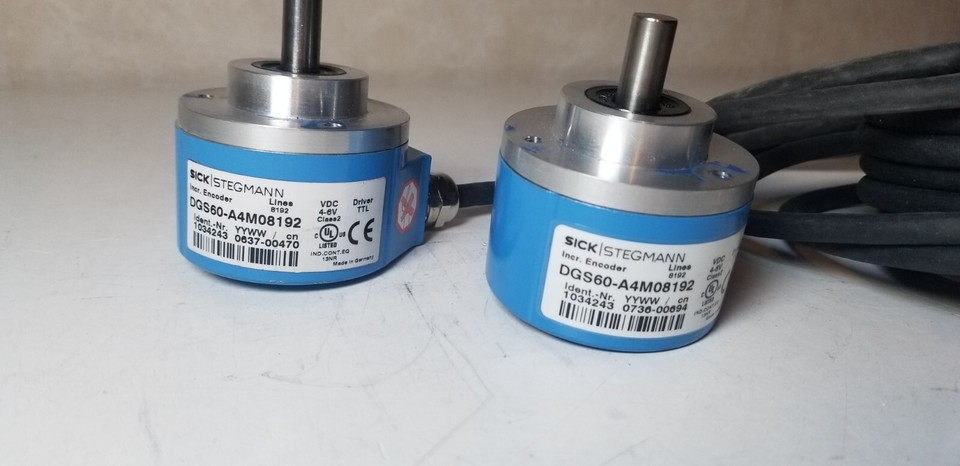 2x Sick DGS60-A4M08192 Incremental Encoder TTL | eBay