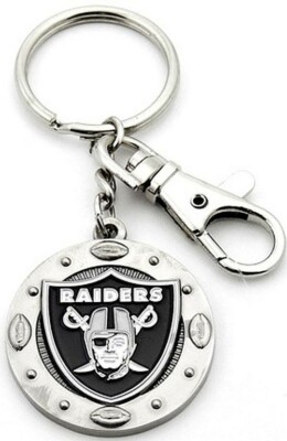 NFL - RAIDERS OFFICIALLY LICENSED IMPACT TEAM KEY CHAIN KEY RING | eBay