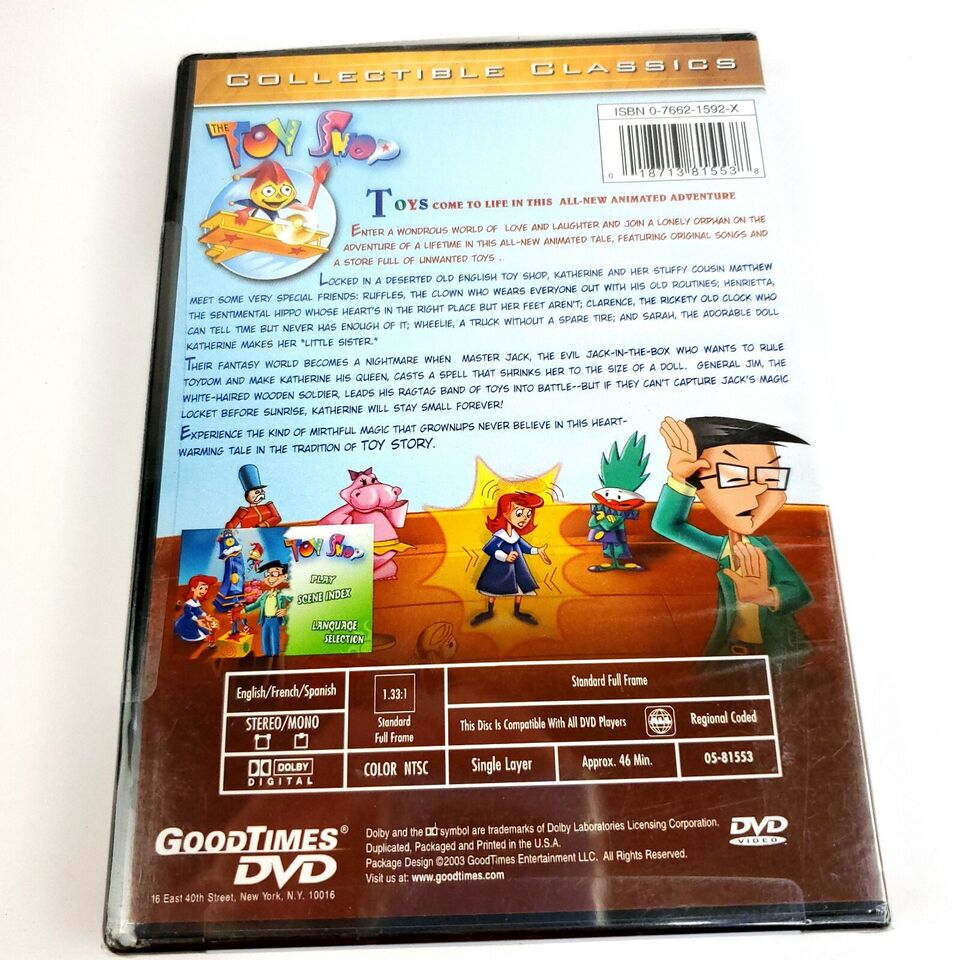 The Toy Shop (DVD) Kids Collectible Classics DVD Brand New Sealed ...