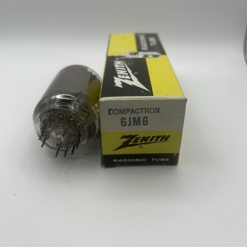 Zenith Radionic Tube Compactron 6JM6 New Old Stock In Original Box ...