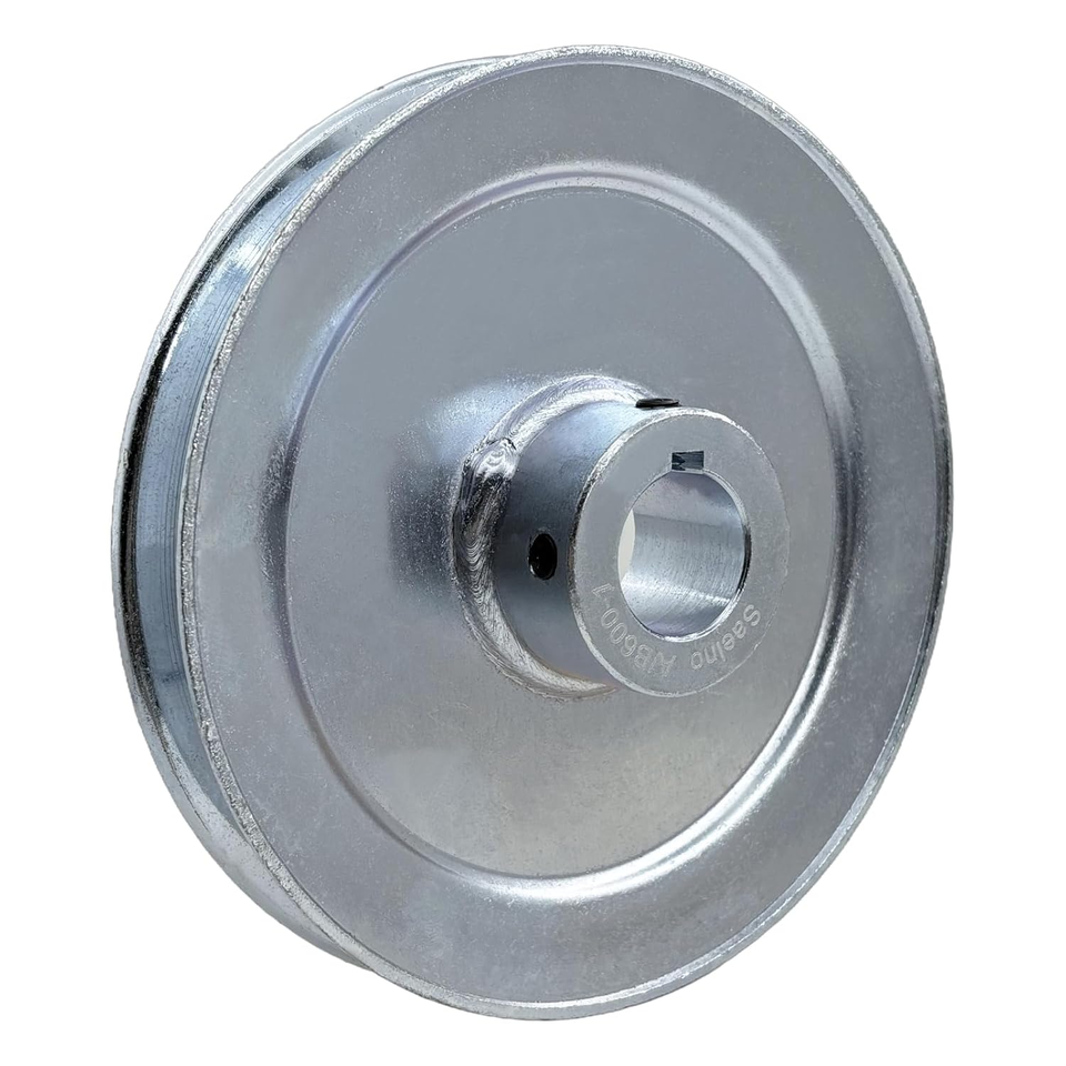 AB600-1 Single Groove Web Sheaves,6" OD 1 Inch Bore V Belt Pulley,Motor ...