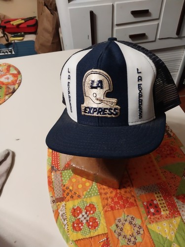 AJD Vintage USFL LA Express Football Snapback Hat - 90's - NOS | eBay