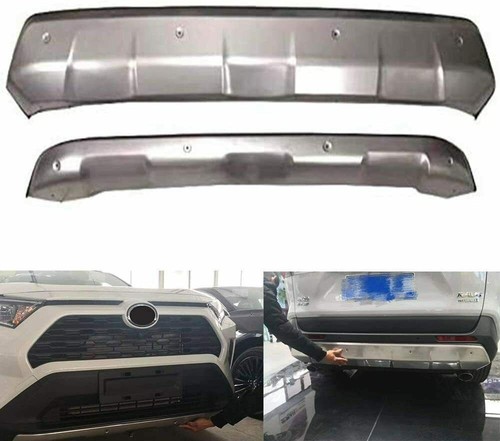 Fit for 2020 2021 RAV4 RAV-4 Front Rear Bumper Board Skid Plate Bar ...