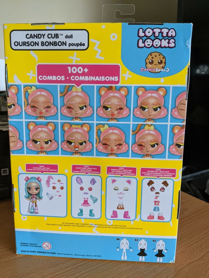 New Lotta Looks Candy Cub Doll Cookie Swirl | eBay