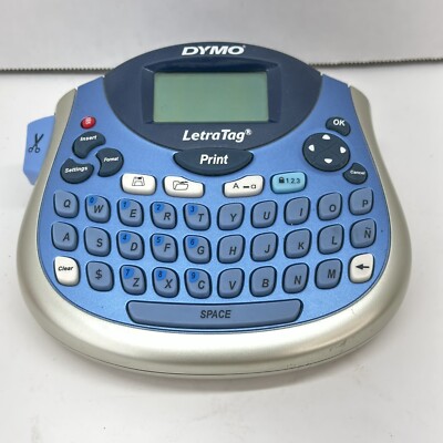 Dymo LetraTag 100T Table Top Label Maker - Good working condition ...