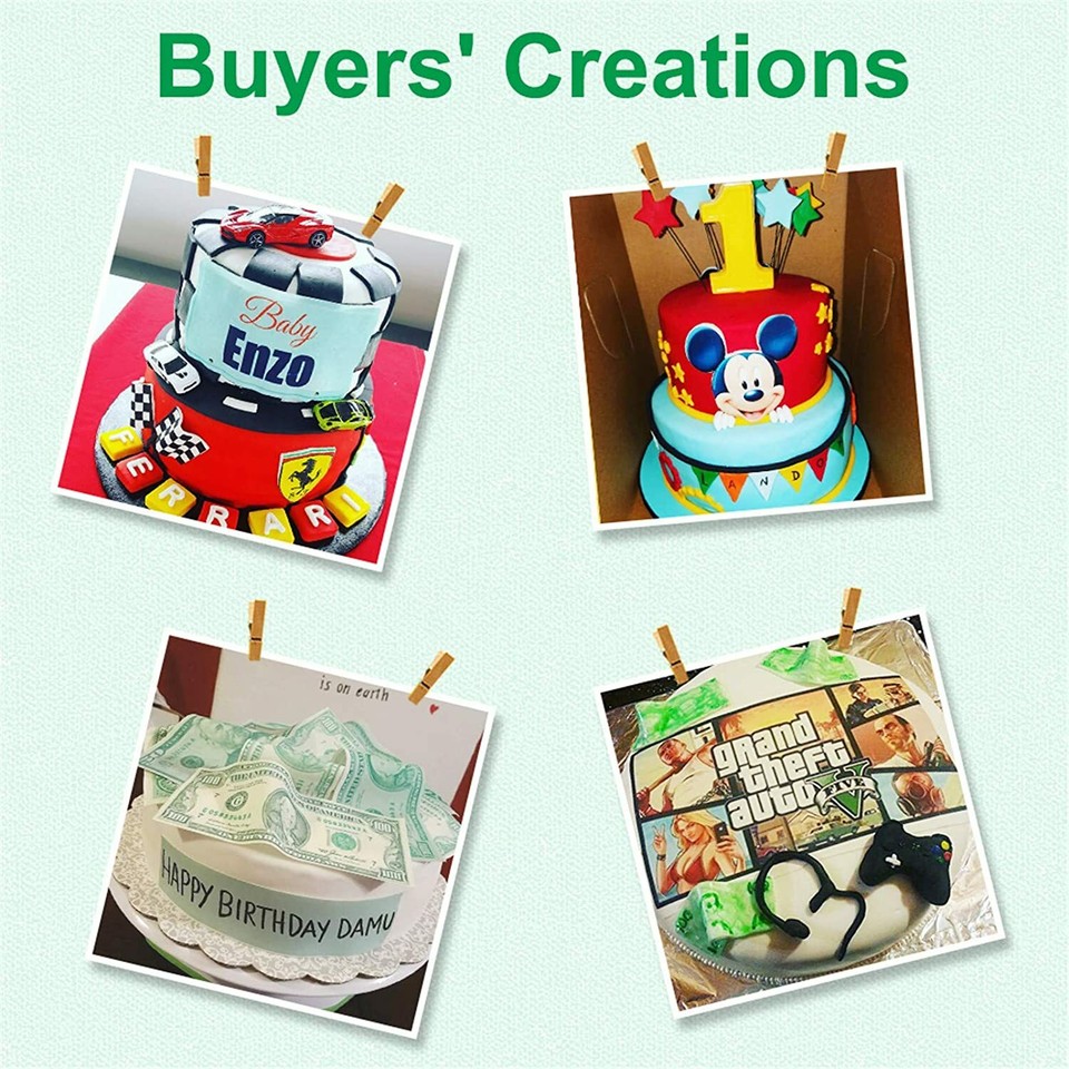 Canon Cake Topper Image Printer, Edible Ink Cartridges, Wafer & Sugar ...