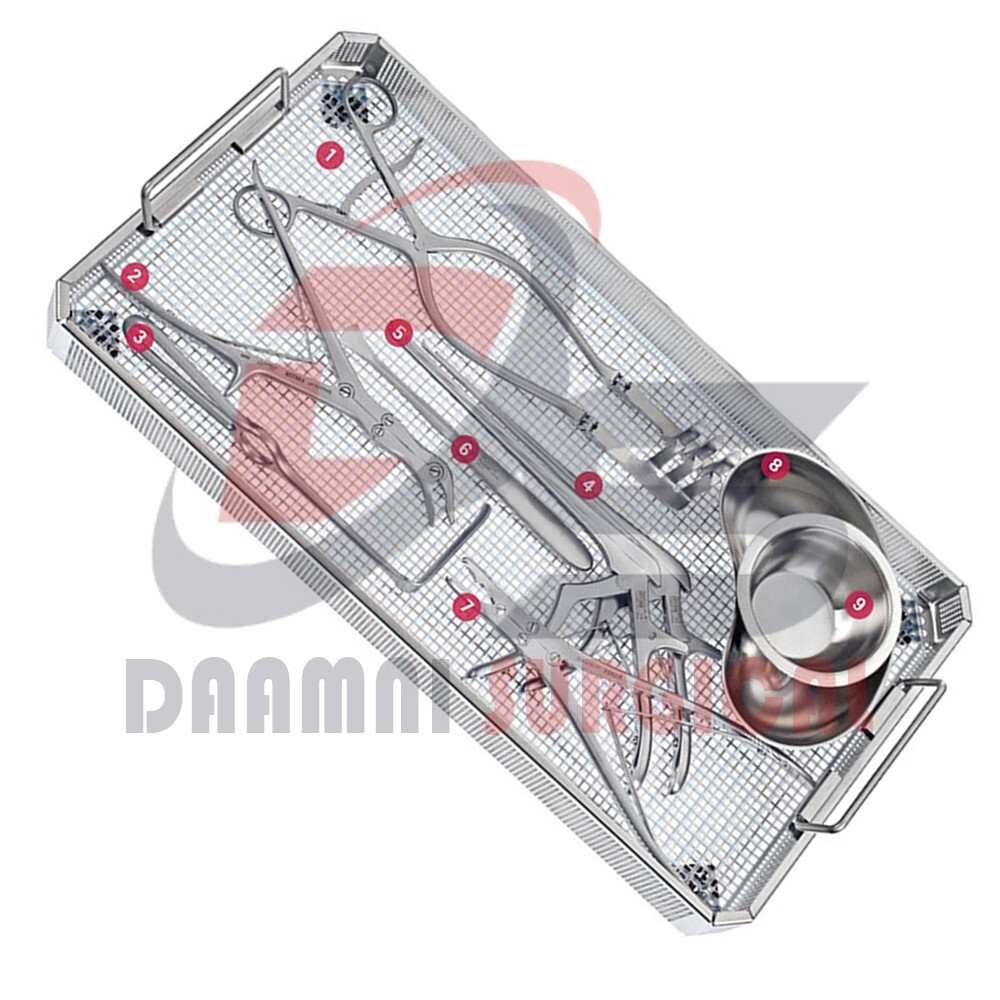 Cranial Set Tray Instruments General Neurosurgery 12 Pcs Complete ...