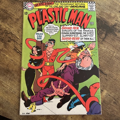 Plastic Man #1 (DC Comics November-December 1966)5.0 Never Pressed | eBay
