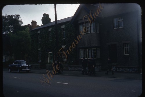Stratford England Street Scene School Boy 1950s 35mm Slide Red Border ...