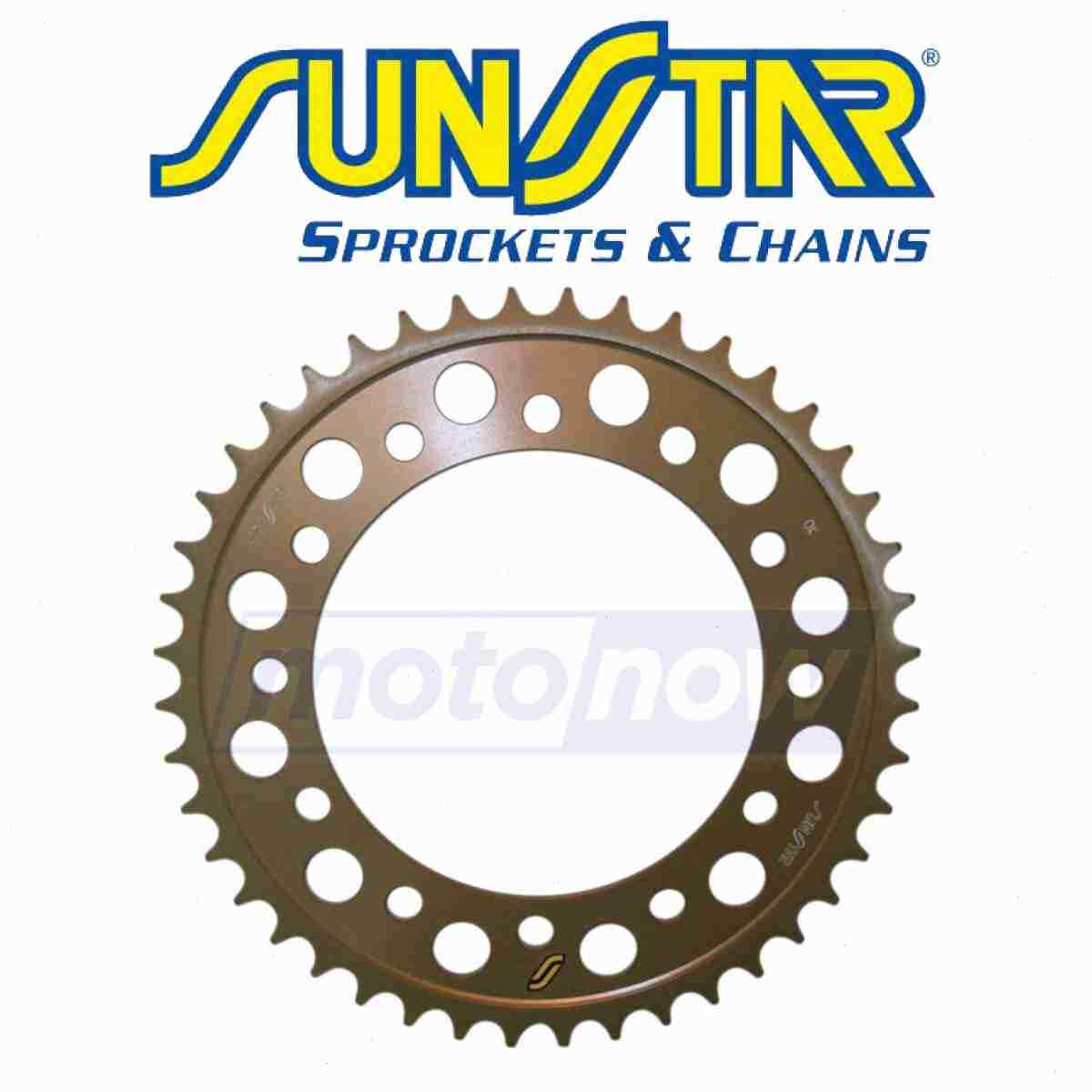 Sunstar 5-362649 Works Triplestar Aluminum Rear Sprocket for Drive zy ...