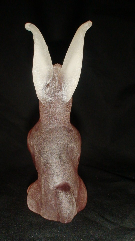 MURANO GINO CENEDESE VETRI FROSTED RABBIT - NEEDS RESTORATION | eBay
