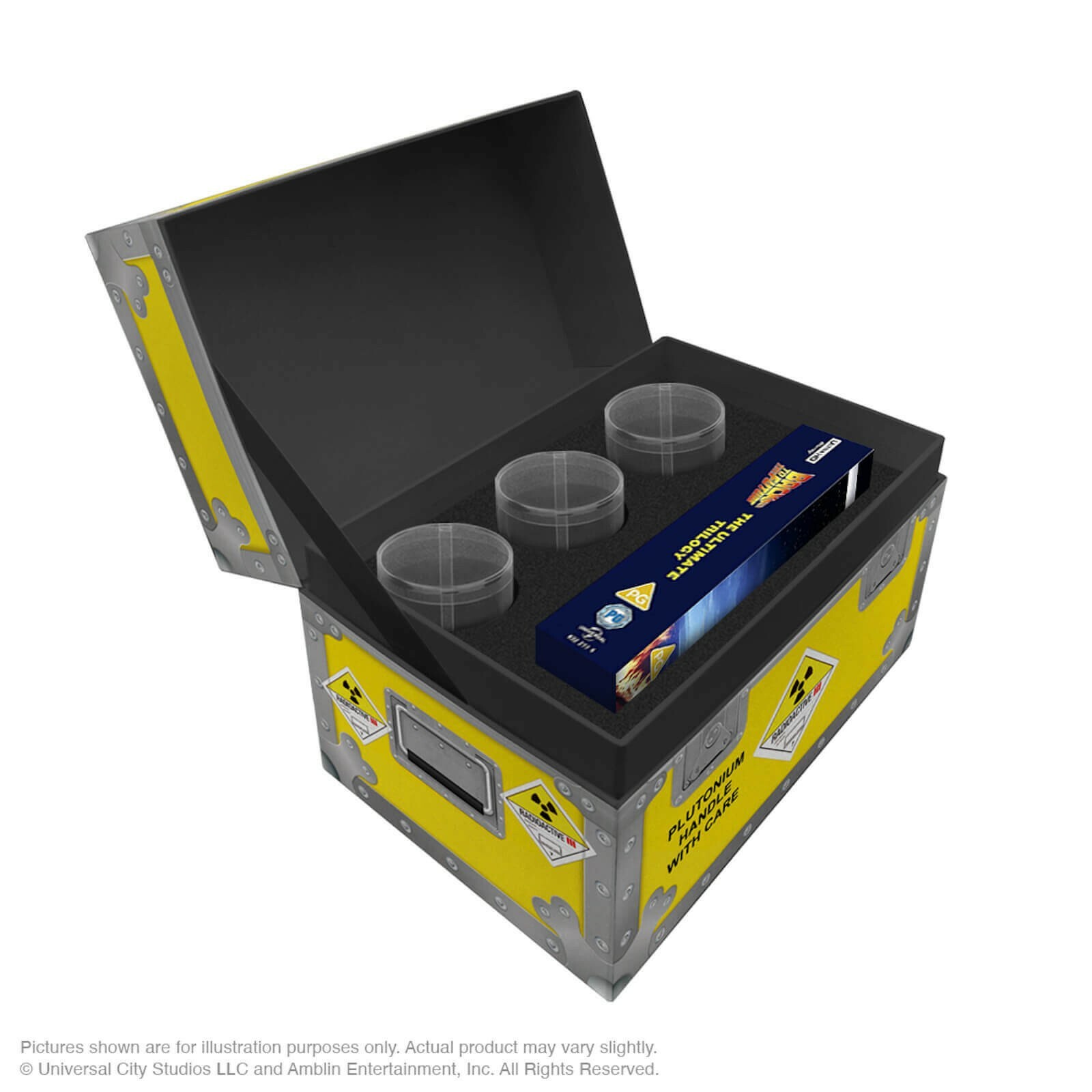 Back To The Future Trilogy 4K UHD Plutonium Case Collector’s Box Set ...