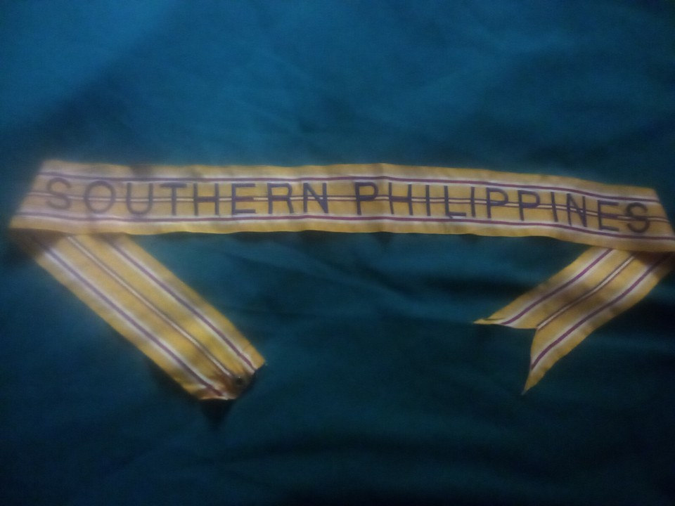 Campaign Streamer/WW2 Pacific/ Southern Philippines 1945/ Used | eBay
