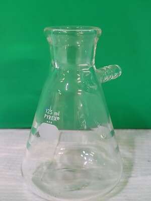 Corning PYREX Glass 125mL Narrow Mouth Filter Flask, No. 5360 | eBay