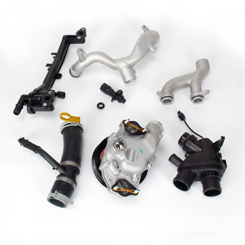 Upgraded Coolant Water Pump Pipe System Kit For Land Rover Range Rover ...