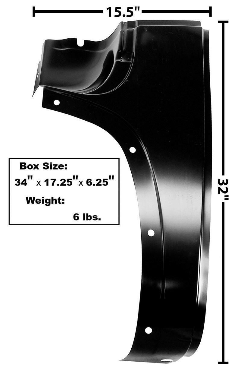 1947-54 Chevrolet Pickup Cowl Outer Lower Panel w/o Louvers - LH New | eBay