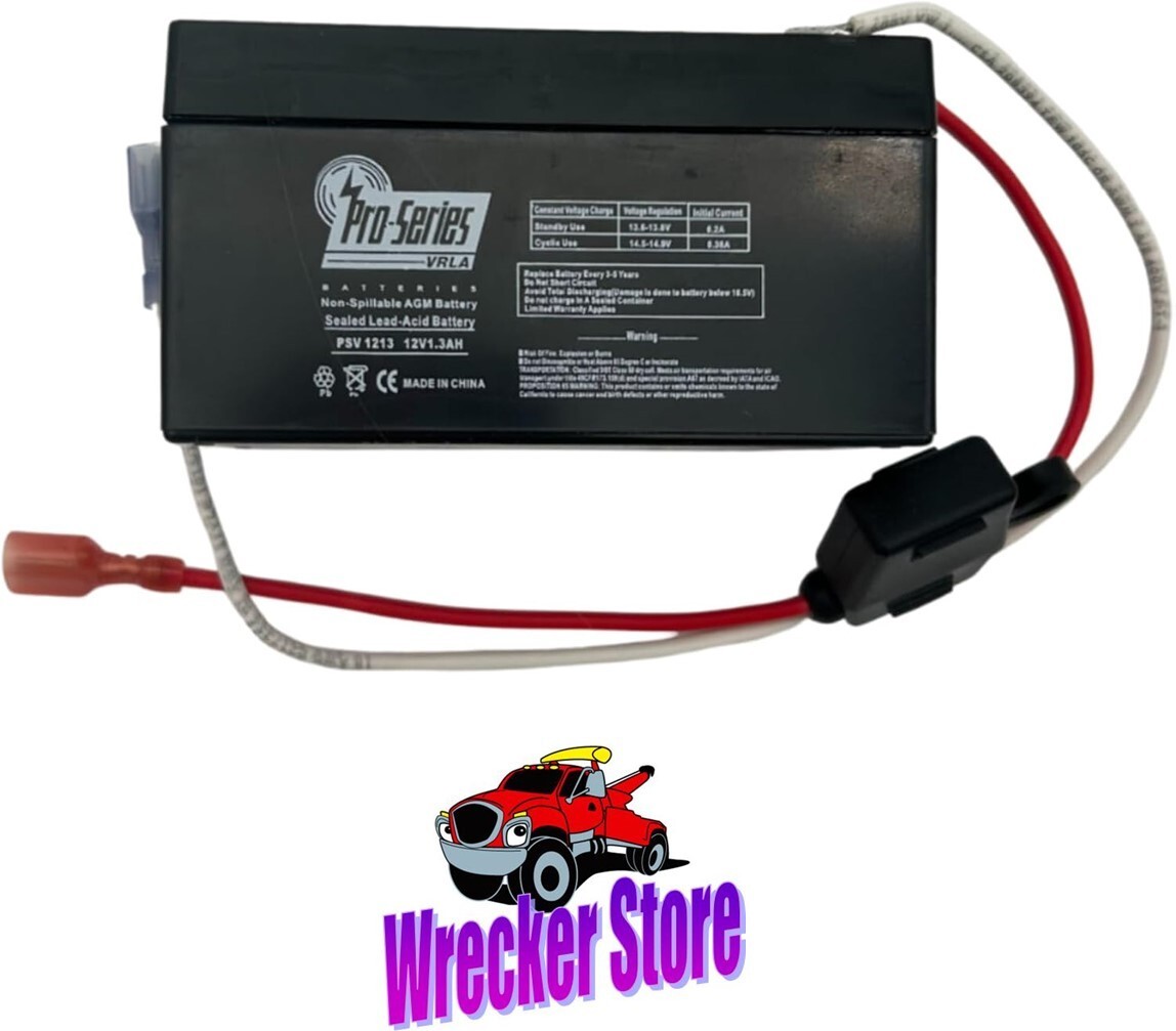 12V 1.3AH TOWMATE BATTERY | 12V13AH | Fits TM22G TM22Y TM21 Limelight ...