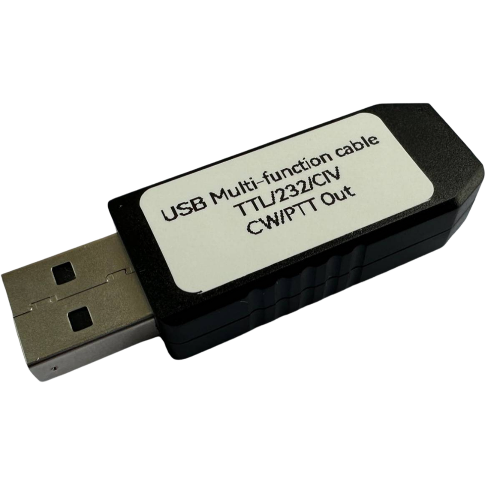 USB rig control for TTL,RS232,CI-V/CAT and a PTT/CW control CAT for ...