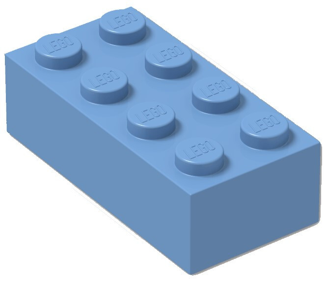 ☀️100X LEGO 2x4 BRICKS MIX LEGOS ALL COLORS HUGE BULK LOT PARTS PIECES ...