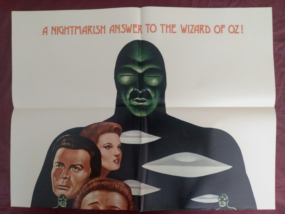Invaders From Mars (1953) Re-1976 27x41 1sht Jimmy Hunt Angela Carter ...