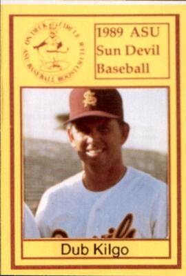 1989 Arizona State Boosters #15 Dub Kilgo Richland High Waco Texas ...
