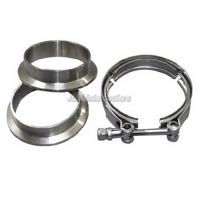 CXRacing 2 Inch V-Band Clamp FLANGE Stainless steel Turbo Male/Female ...